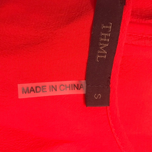 THML | Tops | Thmlhilow Pocket Tank Blouses | Poshmark